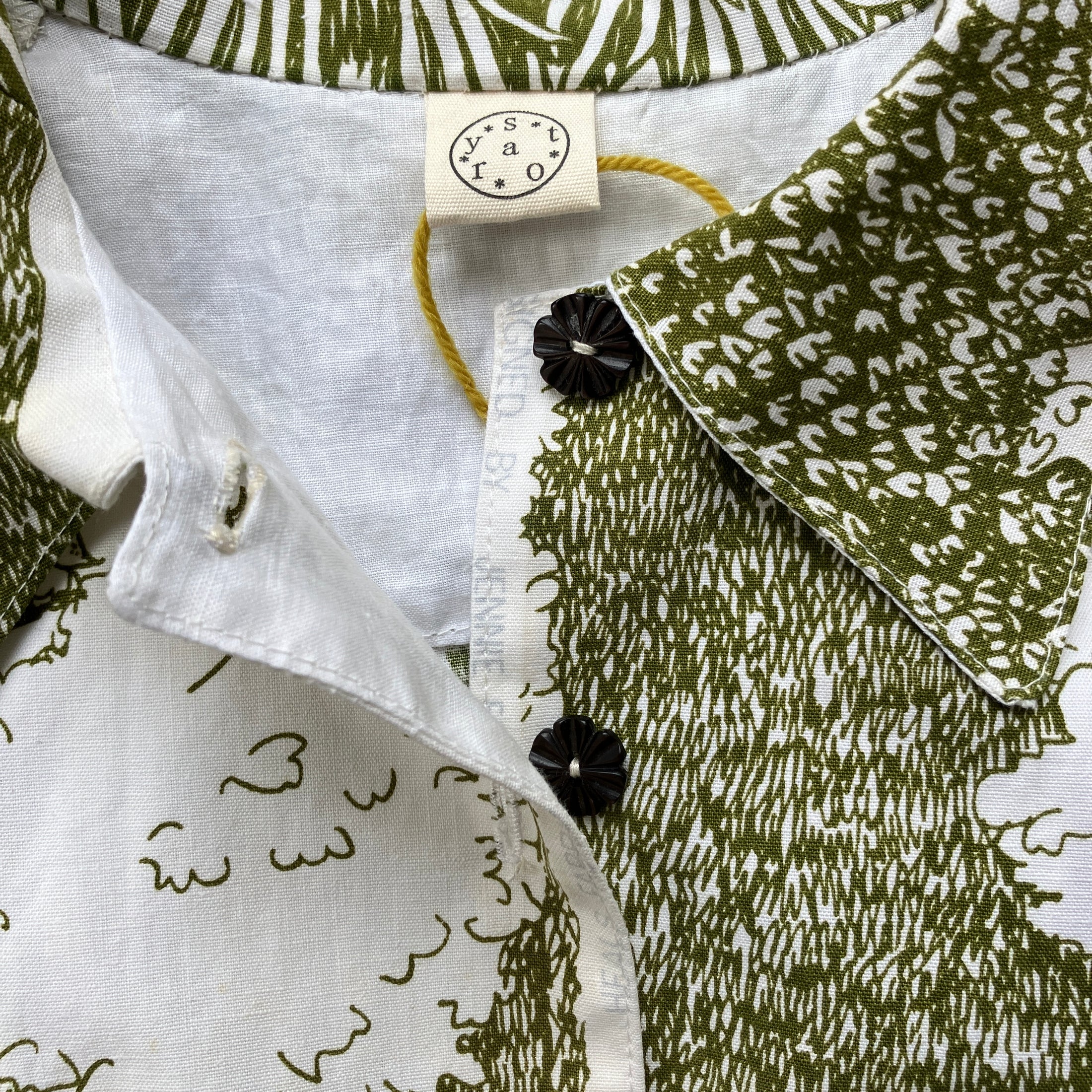 Reclaimed 70s Heal's fabric shirt – a circular story